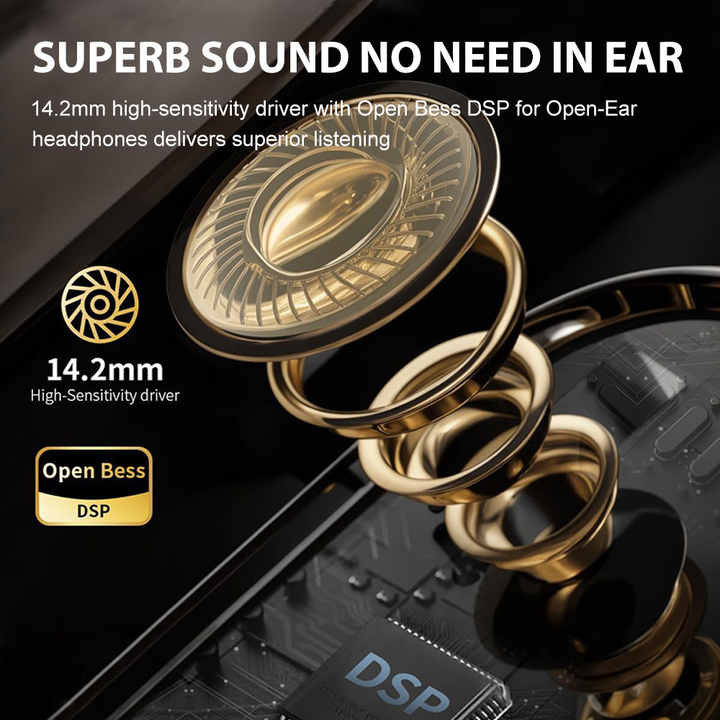 Y30 OWS Wireless Earbuds - Bluetooth V5.3, ENC Noise Cancelling