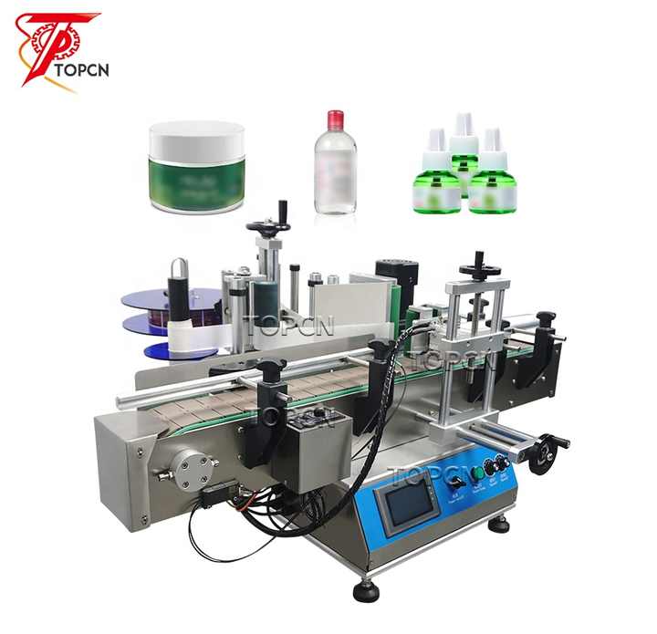 Automatic Round Bottle Labeling Machine - Efficient & Reliable