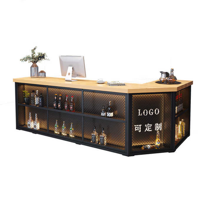 Industrial Vintage Rustic Retro Bangkok Old Loft Brick Counter Bar in ...