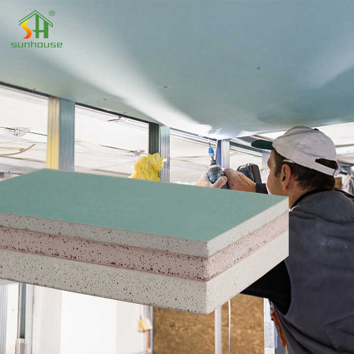 Exterior Non-Combustible Gypsum Core Gypsum Plaster Boards 4x8ft 15mm ...