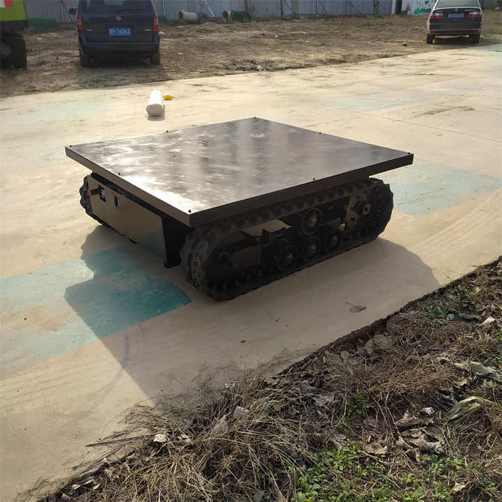 Mini Crawler Dumper Truck Chassis 500kgs Playload Rubber Track ...