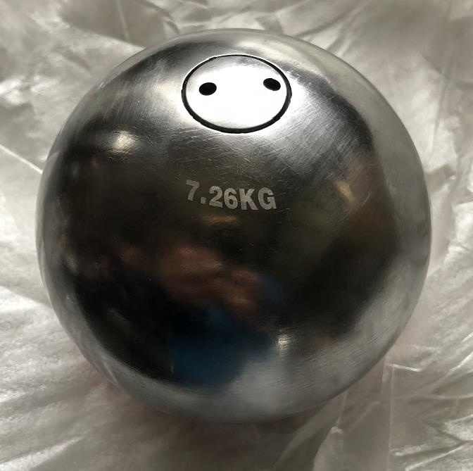 Track and Field Professional Throw Equipment Steel Shot Put Ball 7.26kg ...