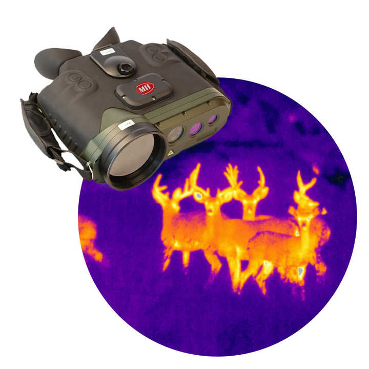 Portable MWIR Thermal Imager - 640x480px Uncooled Binocular