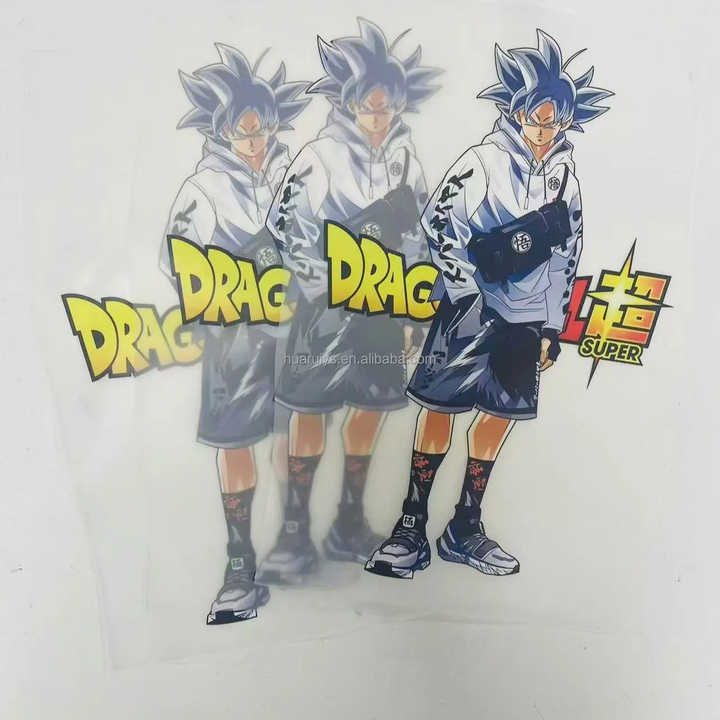 High Quality Cartoon Series Dtf Designs Heat Transfers for Tshirts ...