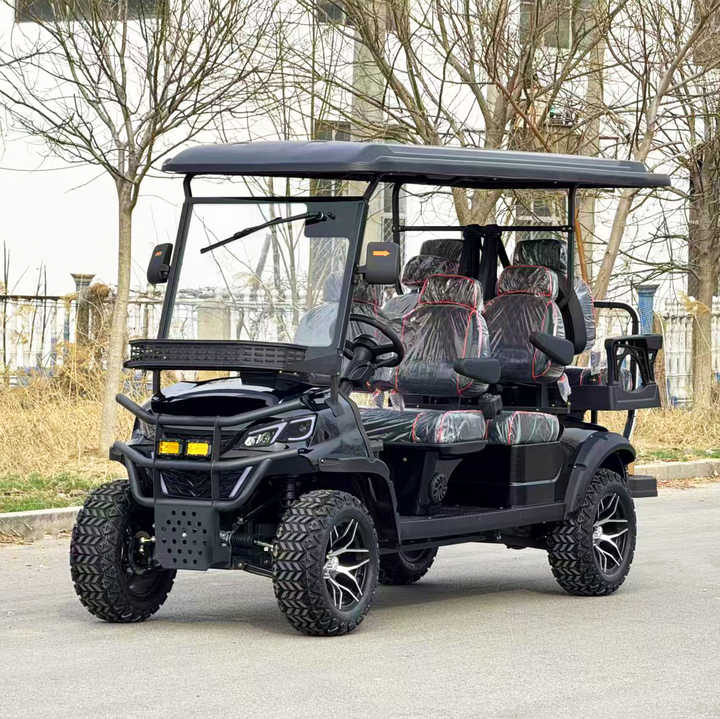 Mini Golf Car 2025 New High-end Custom Golf Cart 72V 4 Seater Luxury ...