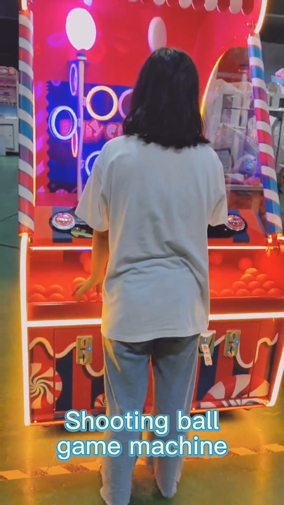 Game Zone Shooting Arcade Kids Ball Shooting Machine Ticket Game ...