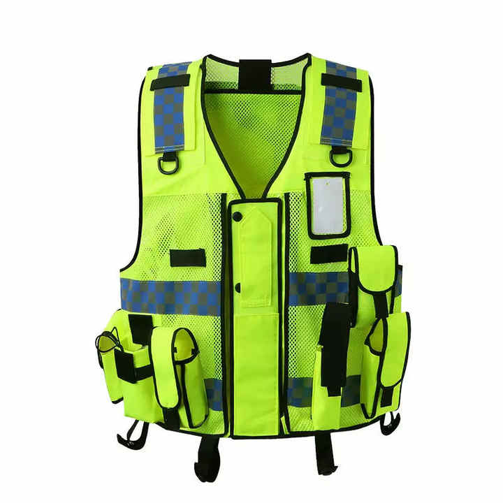 Class 2 High Visibility Custom Logo Men Worker Security Workwear ...