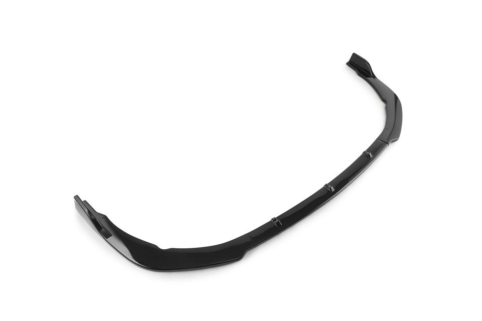 High Quality Cars Vehicle Body Kit Gloss Black Plastic Front Bumper Lip ...