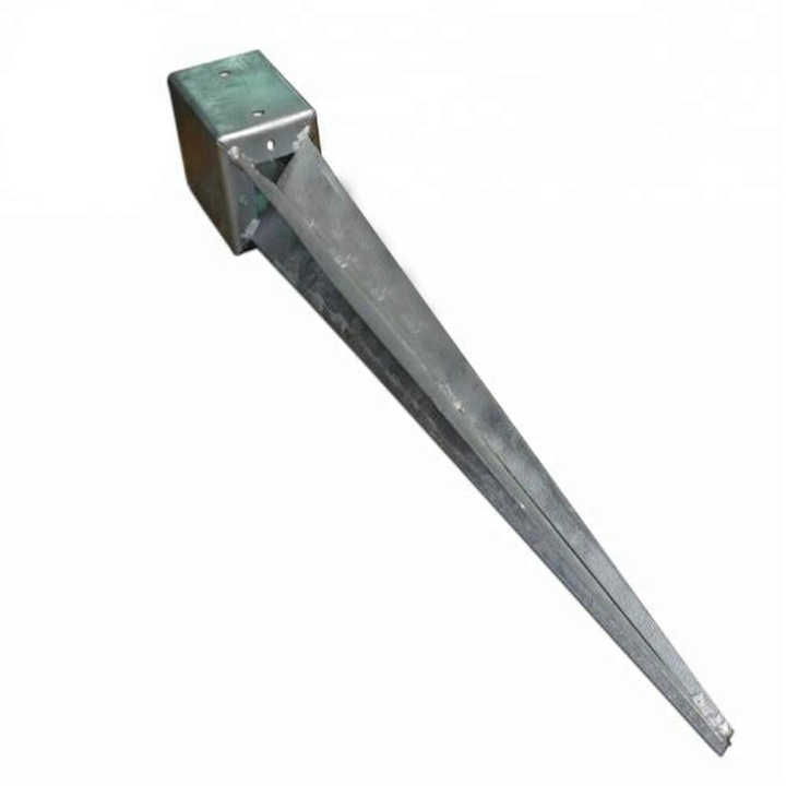 Galvanized Outdoor Steel Fence Post Spike - Durable & Versatile