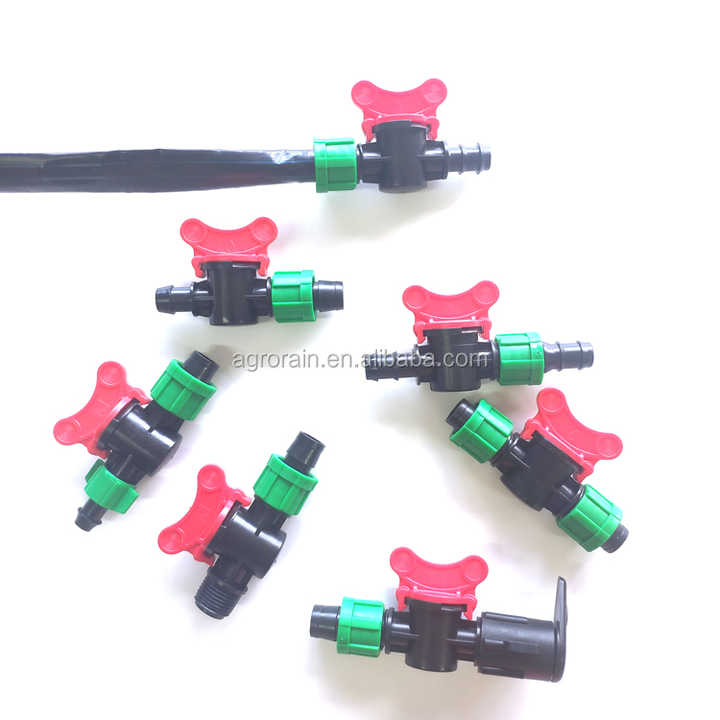Irrigation Plastic Mini Valve Tape Starter Valve Offtake Valve For 16mm ...