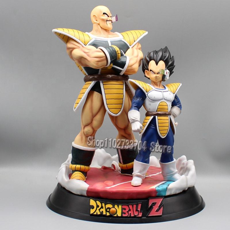 Anime Drag-on Ball Figures Vegeta Nappa Saiyan Action Figures 35cm PVC ...