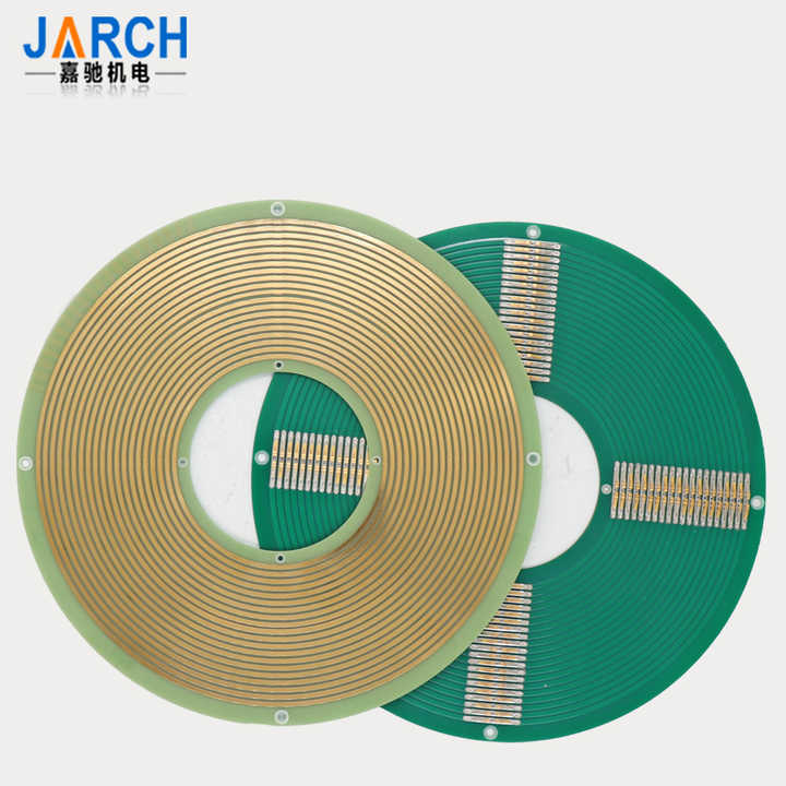 High-Speed 360° Rotating Electric PCB Slip Ring - Ultra Thin 6mm, 12 ...