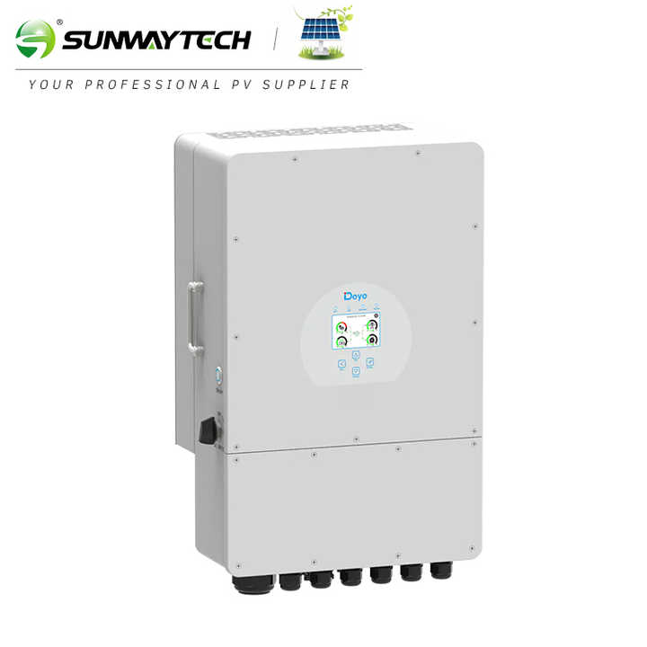 Complete Set 5KW 6KW 8KW deye Hybrid Solar System Kit 8000W All in One ...