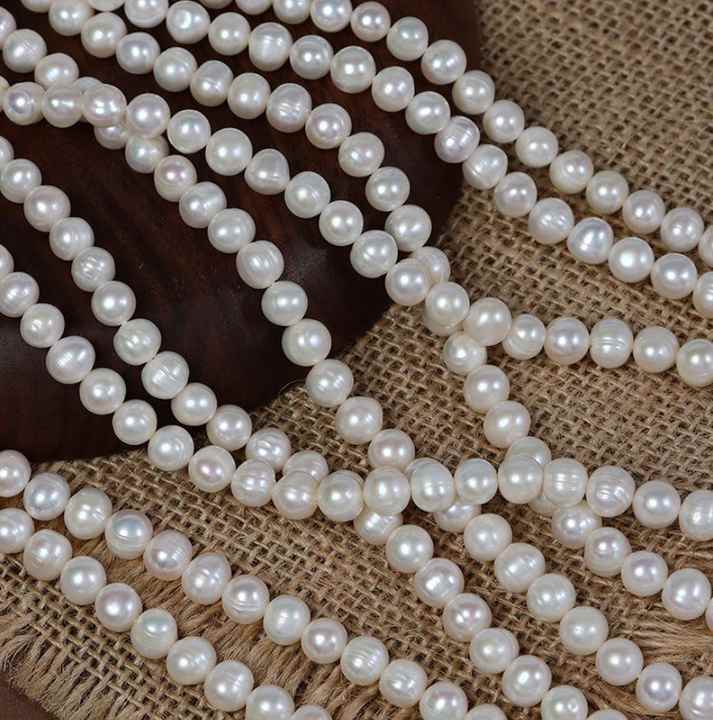 R.GEM.Wholesale High Quality 7mm Potato Pearls With Spiral Potato ...