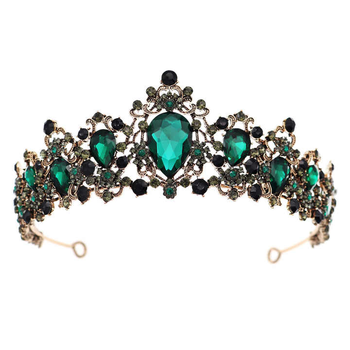 Different Types of Tiaras Names - Vintage Baroque Wedding Headdress