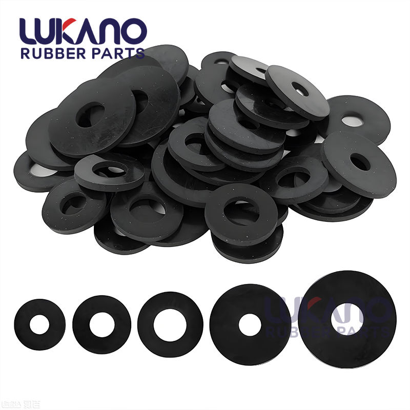 Vibration Damping Rubber Washers NBR / EPDM / Silicone / Neoprene ...