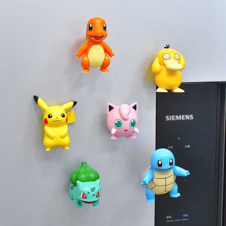 Pikachu Figures Fridge Magnets - Durable & Customizable