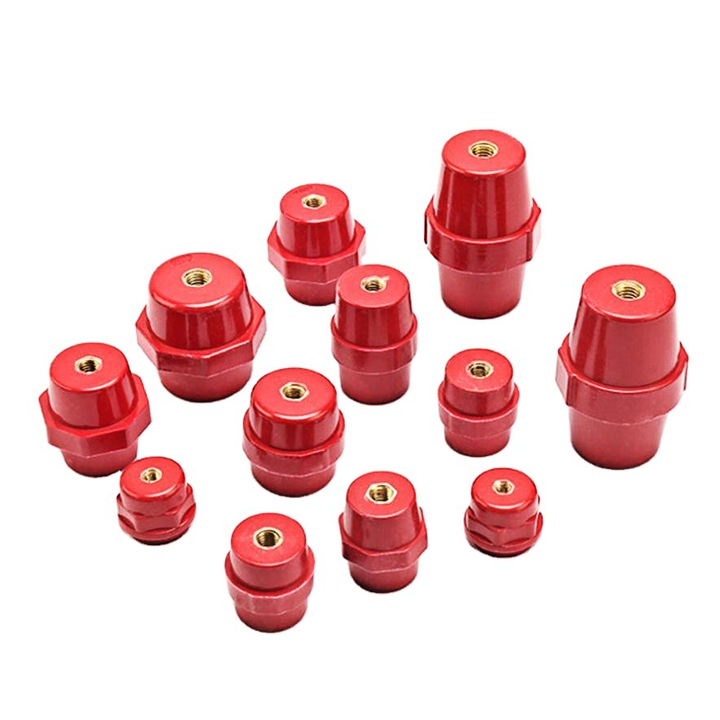 SM Series SM-25 Low-Voltage Resin Insulator BMC/SMC M6/M8/M10 Screw Multi-Material Pressing ...