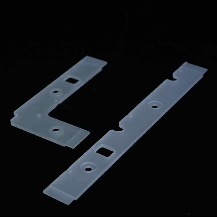 High Standard Frosted Quartz Plate Suppliers Clear Circle Cutting ...