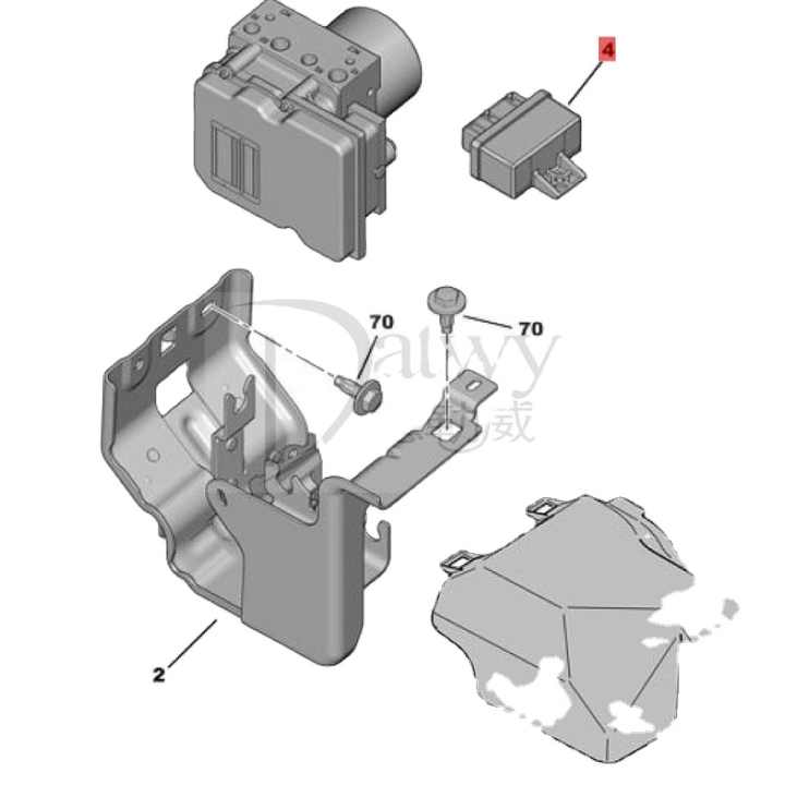 OE 454935 9627109680 9664883180 19203N 240107 03722 Peugeot 206 306 307 ...