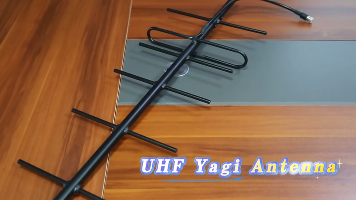 Full weld black yagi antenna aluminium 7 element antenna UHF antenna ...