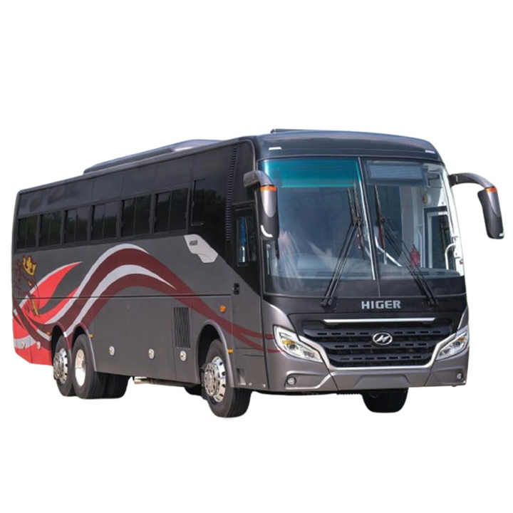 Higher Front Engine Double Axle Coach Bus for Sale - 57 Seats