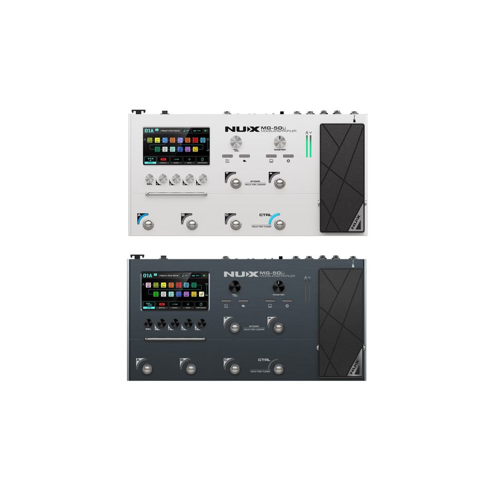 NUX MG-50Li Modeler & Profiler Multi-Effects Processor/Pedal for Guitar ...