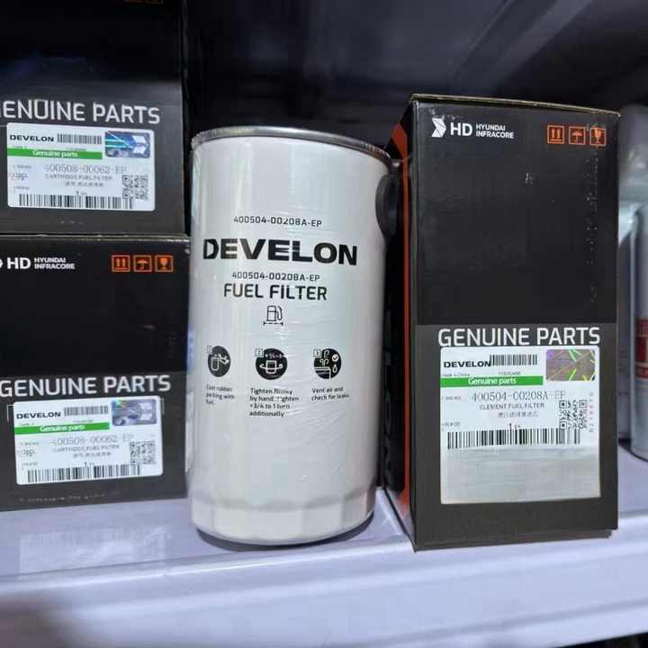 TIEJIA Doosan Excavator Accessories Engine Oil Filter Genuin E Parts ...