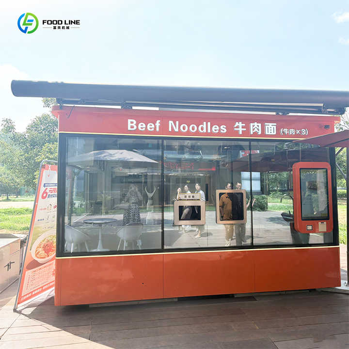 Intelligent Hot Food Vending Machine Ramen Noodles With Hot Water ...