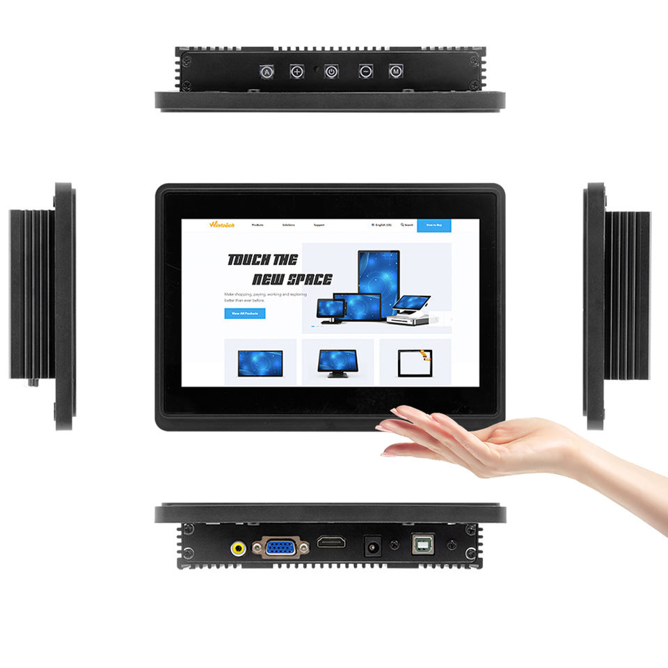 Capacitive Open Frame 7 inch Touch Screen Monitor Display Advertising ...