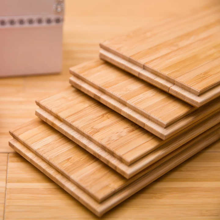 Modern Carbonized Vertical Bamboo Flooring & Gluing, Indoor Use, OEM