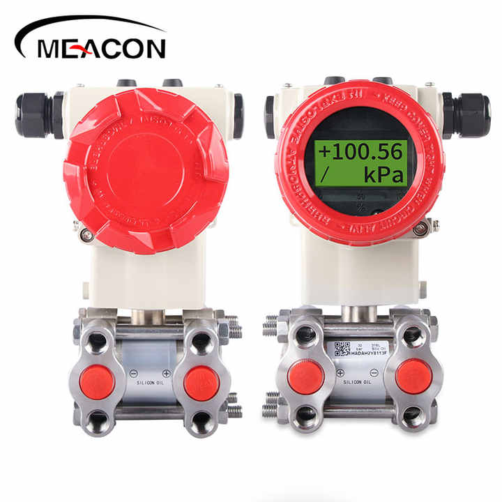 Hart RS485 Differential Pressure Transmitter 4-20ma Level Transmitter for Gas and Liquid ...