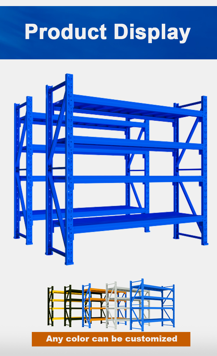 Wholesale Warehouse Shelving System Metal Lightweight Storage Rack No ...
