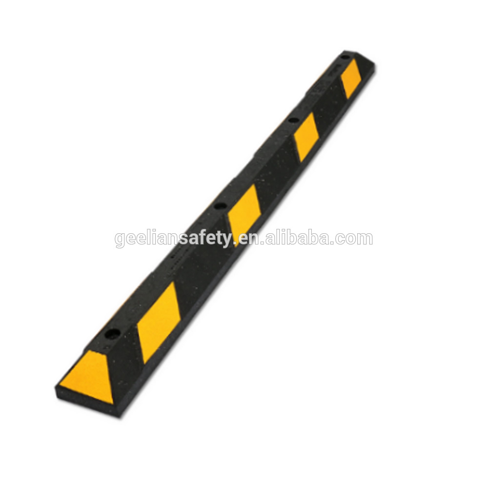 Durable Rubber Parking Stoppers for Efficient Traffic Control