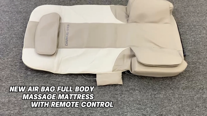 Foldable Massage Mat with 22 Air Cells Multi-Zone Massage Full Body ...