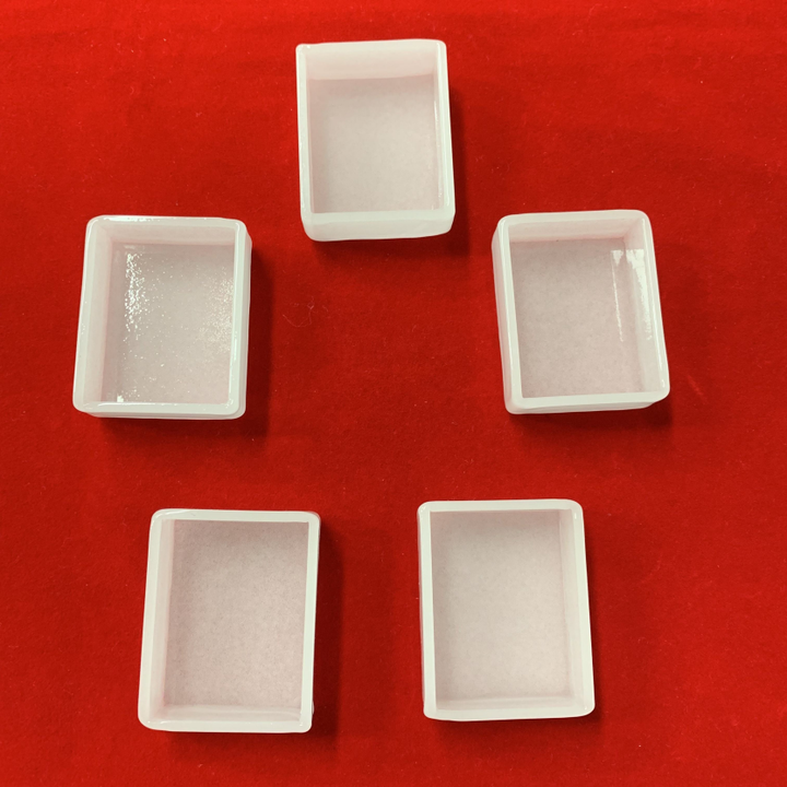Milky White Square Melting Silica Quartz Tray Dish With Lids| Alibaba.com