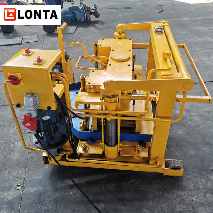LONTA QM4A-30 Mobile 4 Inch Egg Lay Hydraulic Mold Interlock Hollow ...
