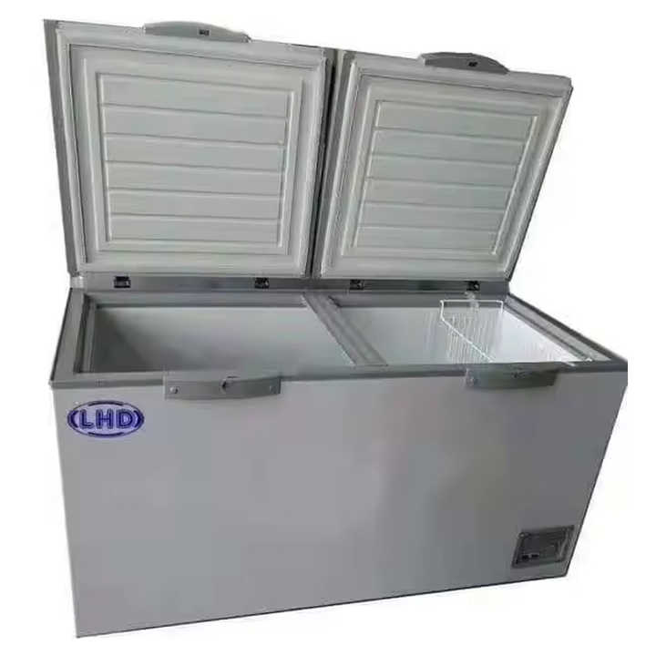 High Quality Double Temperature Top Open Chest Freezer Large Capacity ...