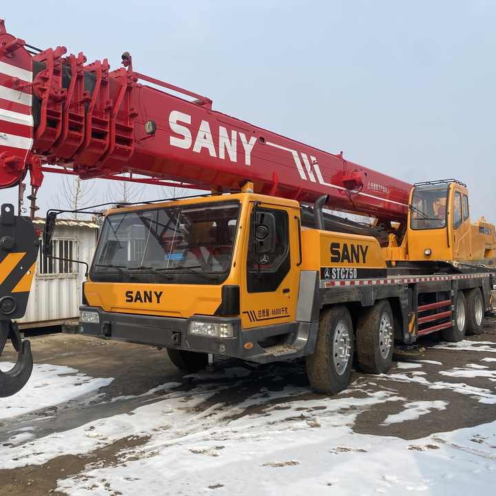 Used SANY 75 Ton Truck Crane for Sale Used 75 Ton Mobile Crane for Sale ...