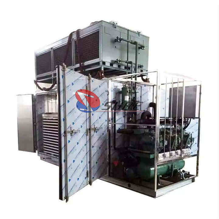 Customized Horizontal Plate Freezer Shrimp Fish Refrigeration Aluminum ...