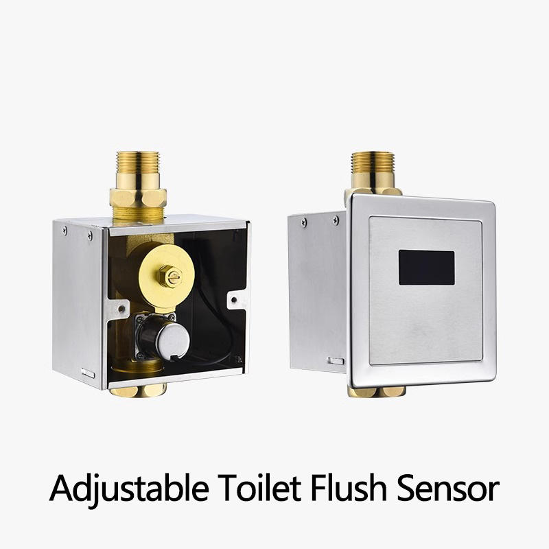 HLK DC Induction Brass Solenoid Valve Automatic Touchless Sensor for ...