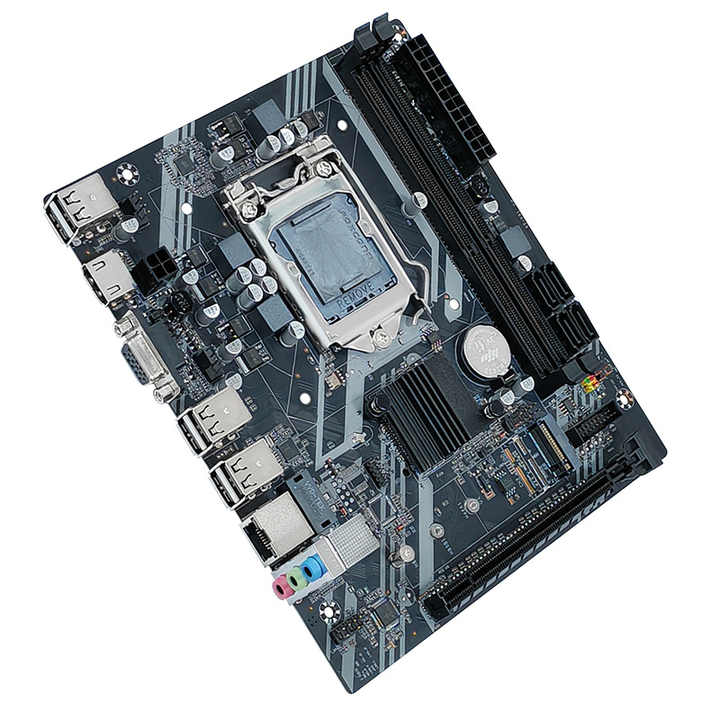 H61 Motherboard LGA 1155 - Compatible with Intel Cpus