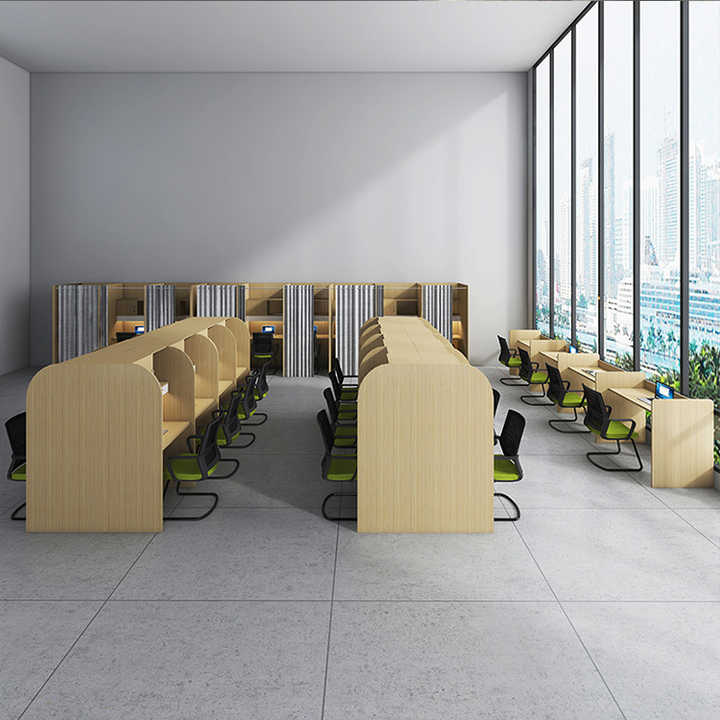 Wooden Study Table Designs - Modern Reading Tables for Libraries