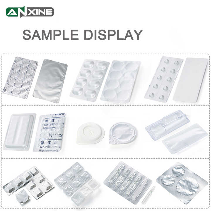 DPP-88 Automatic Alu Alu Aluminum Plastic Tablet Blister Packing ...