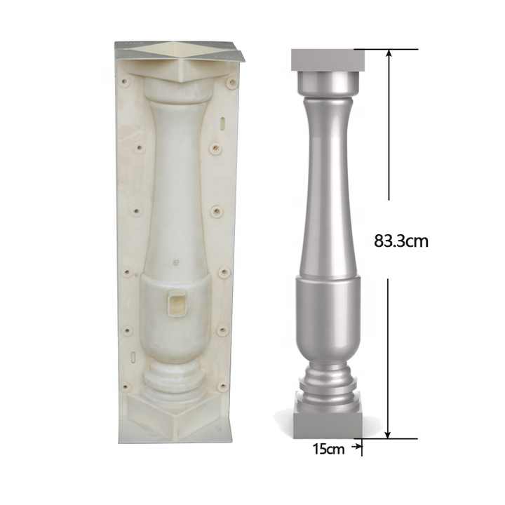Concrete Baluster Moulds for Sale - European Style Precast Molds - OEM