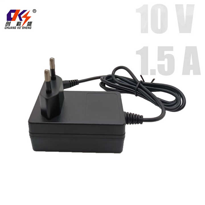 DC Jack Charger 10V 1.5A 1500mA EU Plug CE Certified Switching Power ...