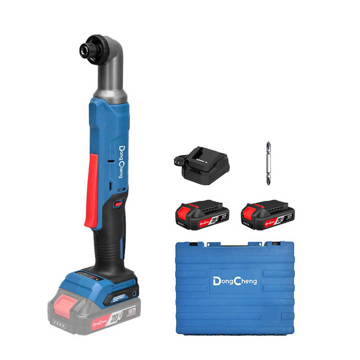 Dongcheng 20v Max. Cordless Tools Brushless 80n.m Torque Angle Impact ...