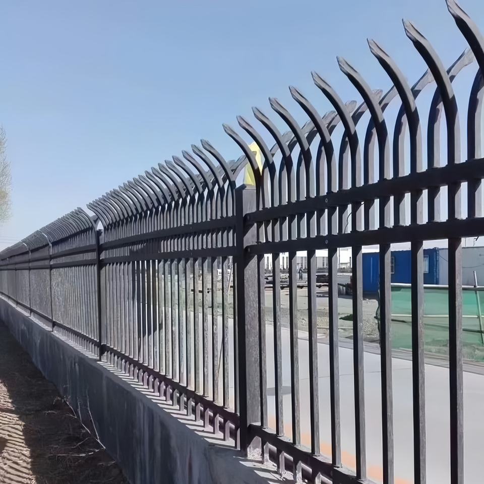 Yulong 2024 Trendy Zinc Steel Fence Guardrail Custom Design