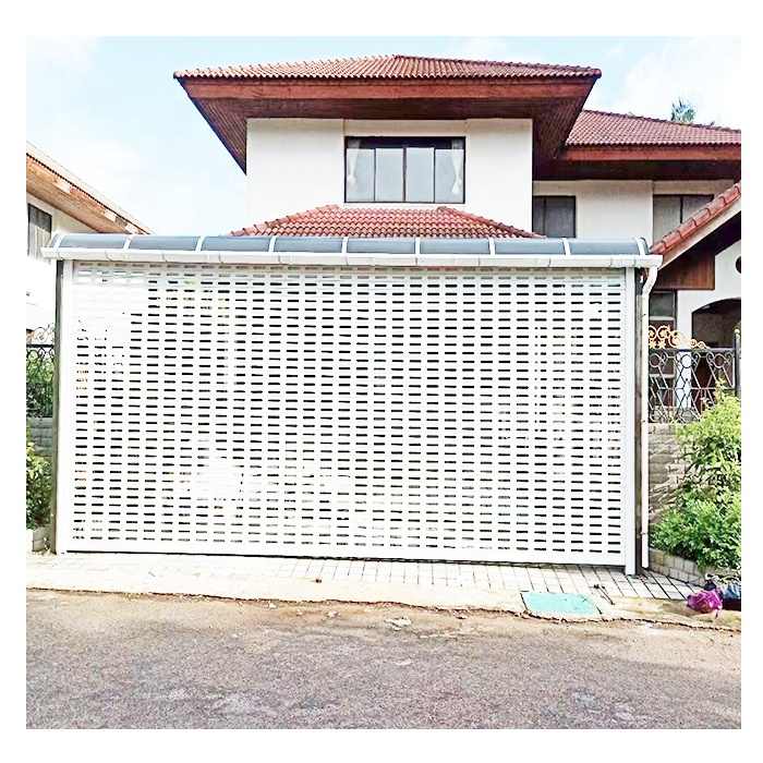 Shop Front Security Roller Shutter Grill Design Remote Control