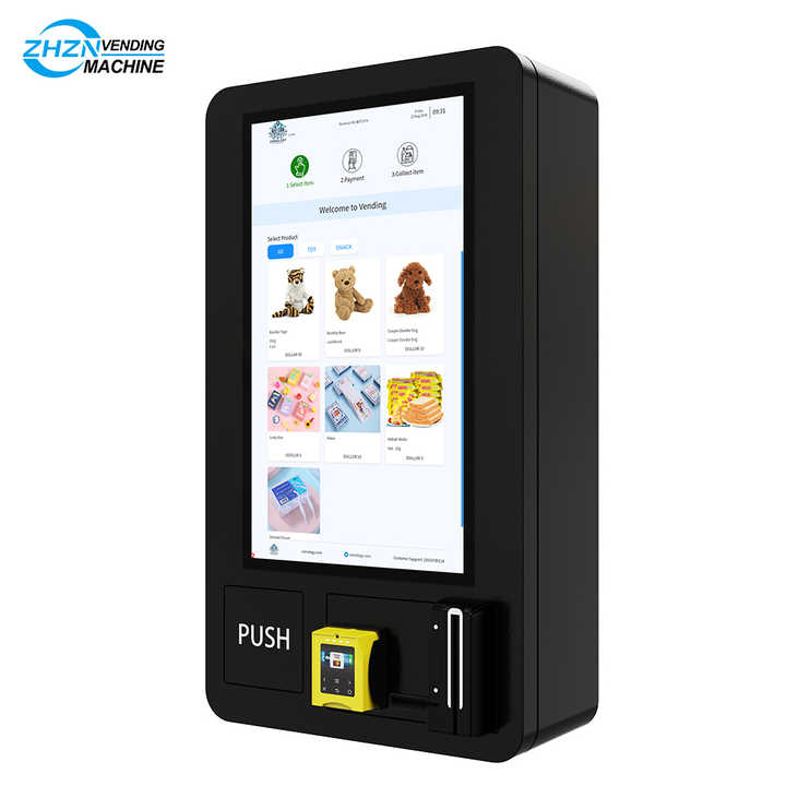 Hot Sellers Euro Standard Outdoor Vending Machine 32" Touch Screen